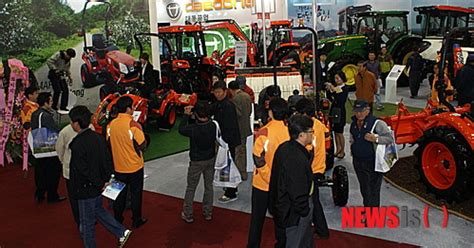 Ict농업 만남국제농기계박람회 천안삼거리에서 2일 개막