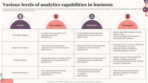 Analytics Capabilities Powerpoint Ppt Template Bundles Ppt Template