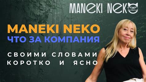 Maneki Neko ЧТО ЗА КОМПАНИЯ СЕМЬ ПРЕИМУЩЕСТВ МАНЕКИ НЕКО Youtube