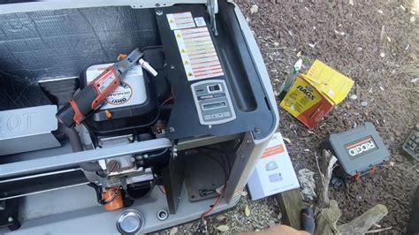 How I Open Generacs Over Engineered Battery Gas Compartment Youtube