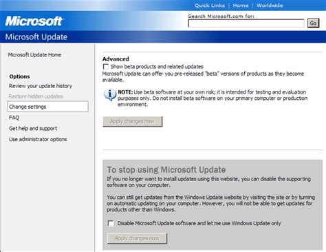 Windows Update Not Working Under XP Pro SP3 Super User