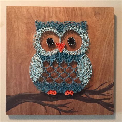 Free Printable String Art Owl Pattern Download Free Printable String