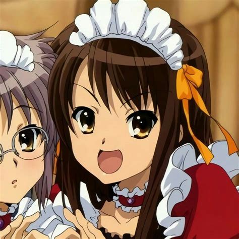 Pin De Tedibea Kawai En Haruhi Haruhi Suzumiya Foto Iconos