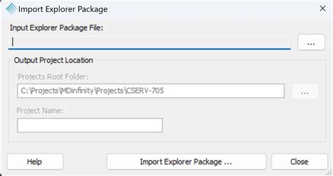 Startup Dialog Lp360