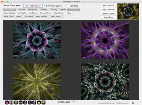 Variants Fractal Architect