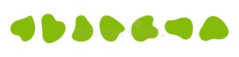 Incorrect Blob Shapes Stock Vector Illustration Of Uneven 309696640