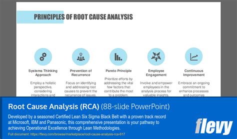 Root Cause Analysis RCA PPT Slide Deck