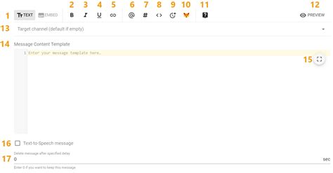 User Interface Juniperbot