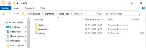 html phyton flask jinja no se encuenta el template Stack Overflow en español