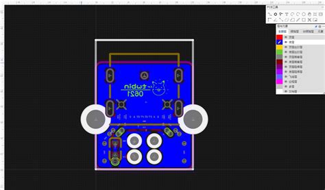 大usb（usb B）转type C 转接板 立创eda