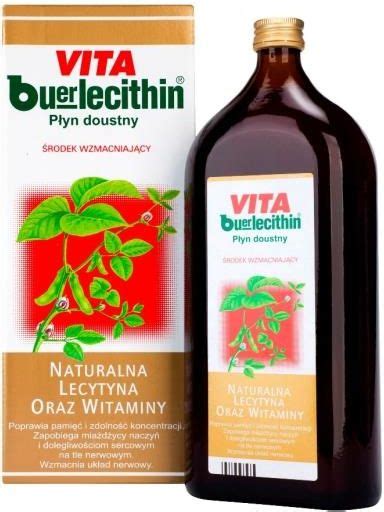 Suplement diety Vita Buerlecithin 1000ml - Opinie i ceny na Ceneo.pl