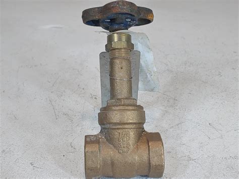 Lot Of 3 Nibco T 131 3 4 150 Threaded Gate Valve NL1C008