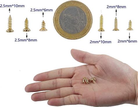 1200pcs Small Cross Flat Head Screw Self Tapping Screw Cabinet Door Hinge Hinges Diy