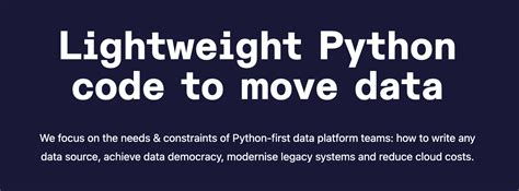 Introduction To Dlt An Open Source Python Library For Data Ingestion