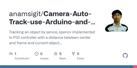 Github Anamsigit Camera Auto Track Use Arduino And Pid Controller
