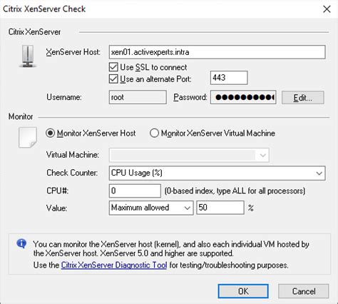 Monitor Citrix XenServer ActiveXperts And IP Protocols