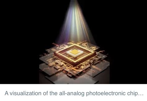The Future Of AI Hardware Scientists Unveil All Analog Photoelectronic Chip Healthcarereimagined