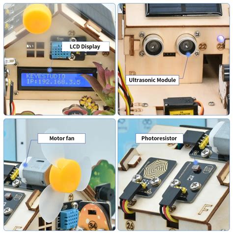 Набір IoT Розумна ферма на ESP32 від Keyestudio купити в Києві та Україні