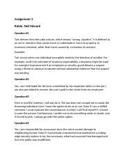 Understanding Torts And Legal Responsibility Assignment Insights Course Hero