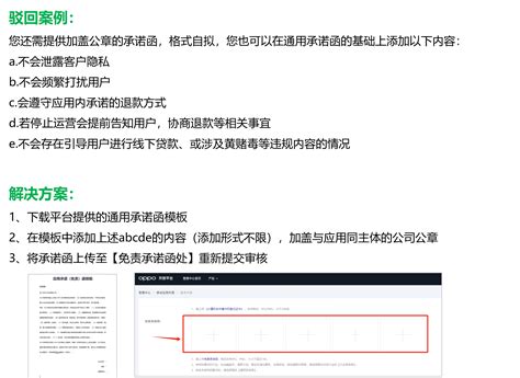 3、承诺函应用名称 主体名称不一致