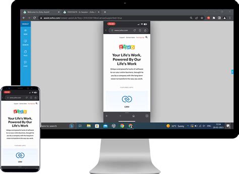 Support Mobile Devices Remotely Zoho Assist