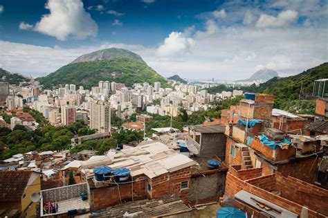 Premium Photo Rio De Janeiro Downtown And Favela