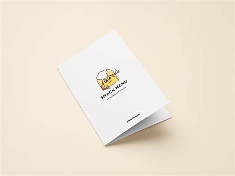 리플렛 디자인 과자 구독 패키지 스낵카세 전단지·포스터·인쇄물 포트폴리오 크몽