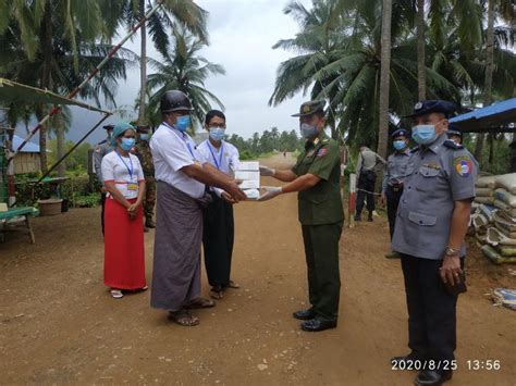 ဧရာဝတီတိုင်းဒေသကြီး၊ လုံခြုံရေးနှင့်နယ်စပ်ရေးရာ ဝန်ကြီးနှင့်အဖွဲ့ ကိုဗစ