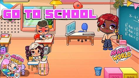 Go To School Avatar World Pazu World Asmr Youtube