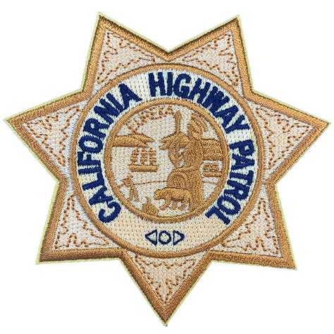 California Hiway Patrol Symbol California Highway Patrol Patch And