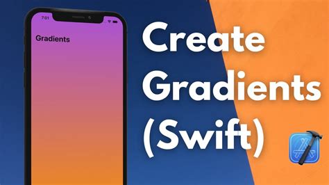 Create Gradients In App Uikit Swift 5 Xcode 12 2021 Ios Development Youtube
