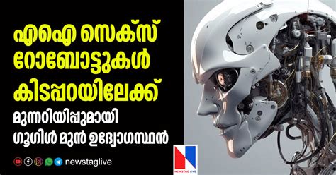 നിര്‍മിത ബുദ്ധി സെക്‌സ് റോബോട്ടുകള്‍ കിടപ്പറയിലേക്കെന്ന