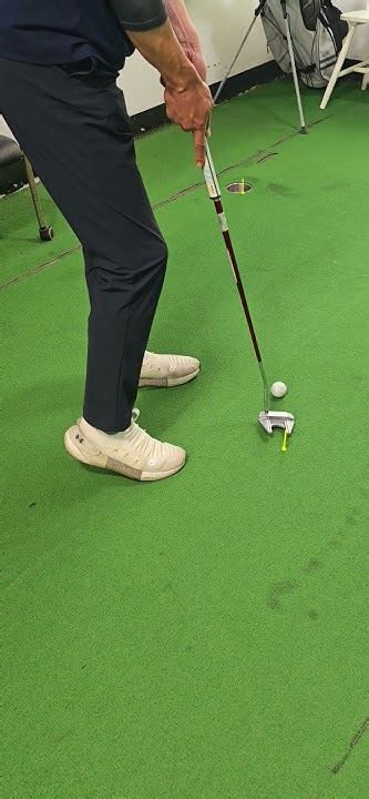 뒤꿈치를 들고 스트로크를 한다 퍼팅 리듬스윙 Youtube