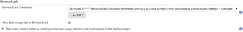 Jenkins 6 Browserstack Integration Automated Cross Browser Testing