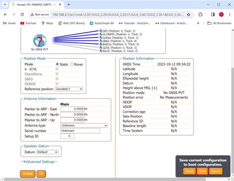 Cara Mengkonfigurasi SimpleRTK3B Pro Sebagai Stasiun Pangkalan Statis ArduSimple