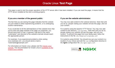 usage guidelines oracle 9 minimal with nginx server virtual pulse s