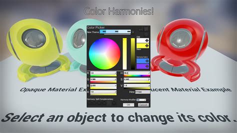 Simple Color Picker In Blueprints Ue Marketplace