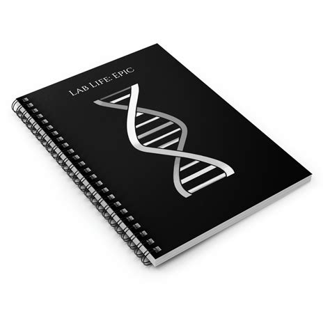 Science Notebook Lab Life Epic Spiral Notebook Ruled Line Etsy