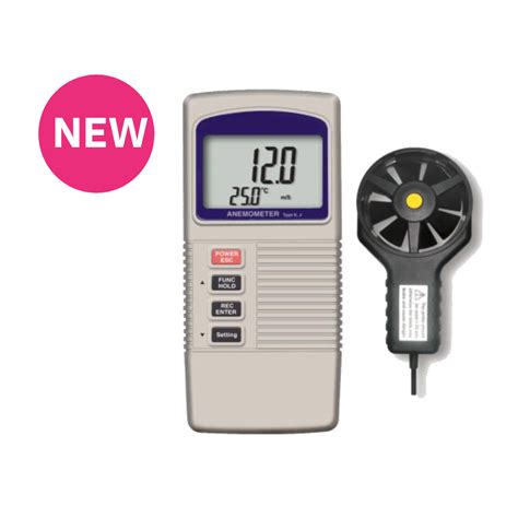 Digital Anemometer Air Measurement Eduscience Uk Ltd