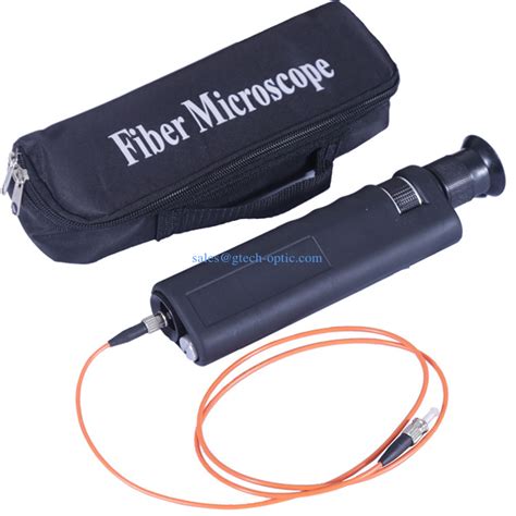 400x Ordinary Handheld Fiber Optic Inspection Microscope