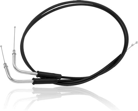 Chifun Motorcycle Throttle Cable Braided Wire Kit Stainless