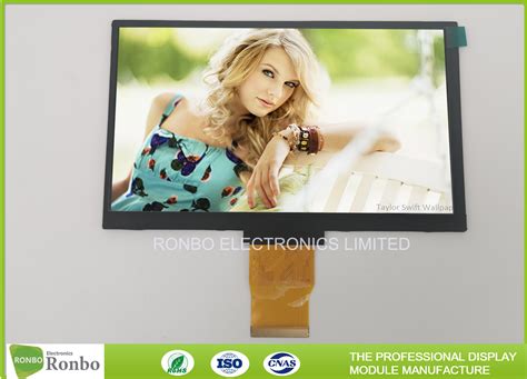 7 0 Inch 1024X600 IPS LCD Display FPC 50pin RGB Interface Thin Thickness Customizable LCD Screen
