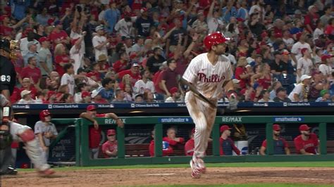 Trea Turner Smacks A Solo Home Run To Center 08 29 2023 Philadelphia Phillies