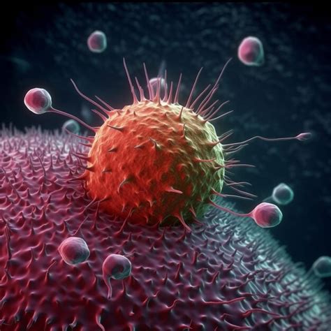 Premium Ai Image Virus Concept