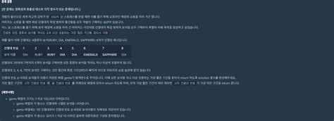 [프로그래머스 lv 3] 2020 카카오 인턴 보석 쇼핑