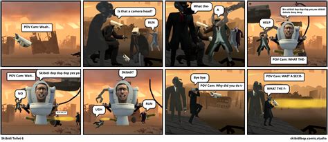 Skibidi Toilet 6 Comic Studio