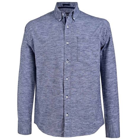 Camisa Casual Manga Larga Para Hombre Oscar De La Renta