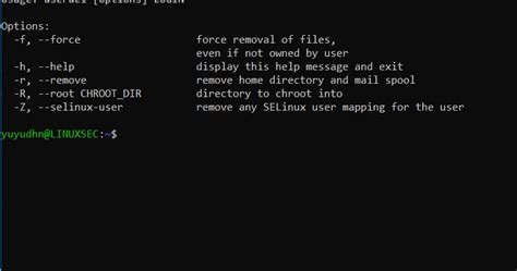 Cara Menghapus User Di Linux Linuxsec