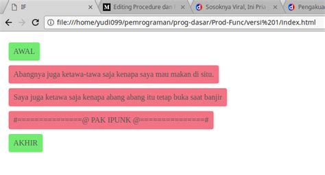procedure function di algoritma and pascal by yudi supriyadi medium