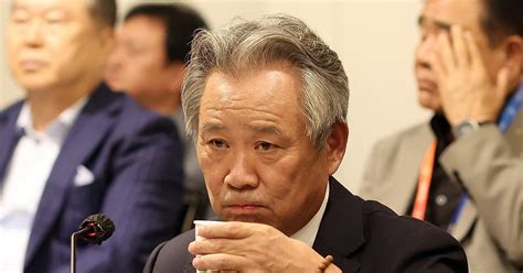 정부 이기흥 체육회장 수사의뢰부정채용·금품수수·횡령혐의종합